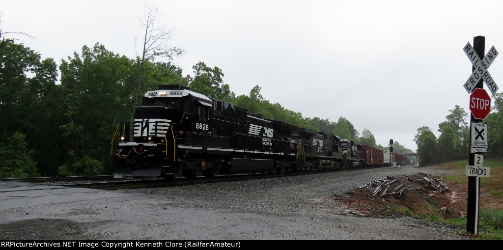 NS train #118 (Manifest) (Macon, GA - Linwood, NC)
